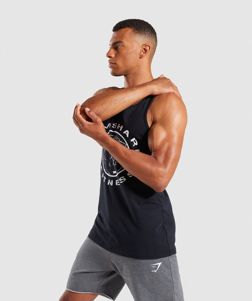 Gymshark Legacy Tank - Black | Gymshark
